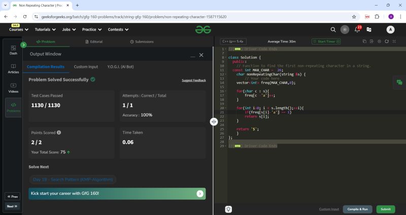 Anuj Shrivastava on LinkedIn: #gfg160 #geekstreak2024 #gfg160 # ... Anuj Shrivastava on LinkedIn: #gfg160 #geekstreak2024 #gfg160 # ...