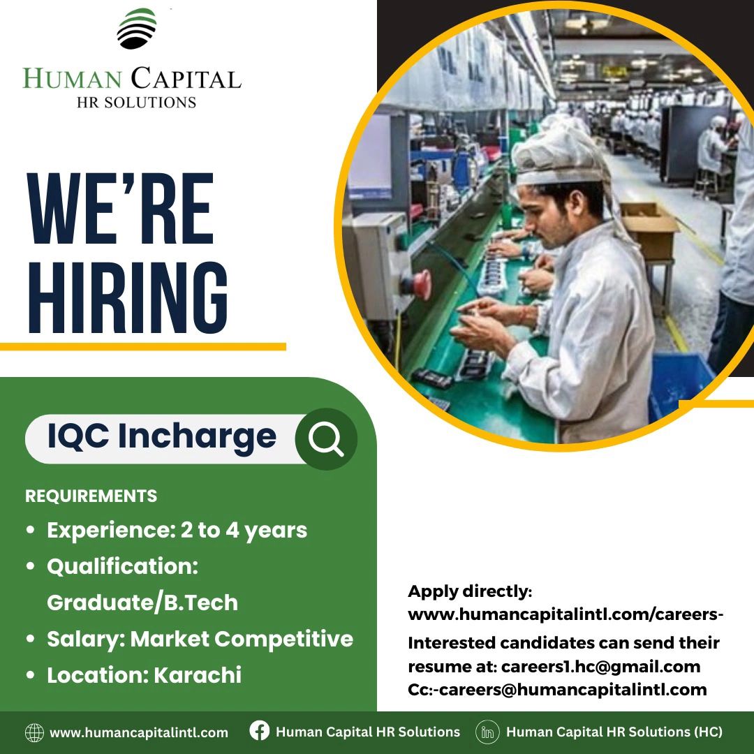Qalandar Bux on LinkedIn: #hiring #karachi Qalandar Bux on LinkedIn: #hiring #karachi