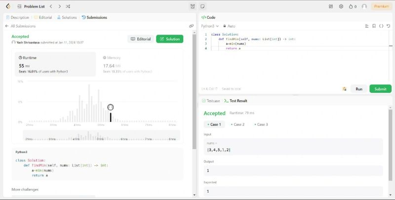 Yash Shrivastava on LinkedIn: #python #edslash #leetcode Yash Shrivastava on LinkedIn: #python #edslash #leetcode