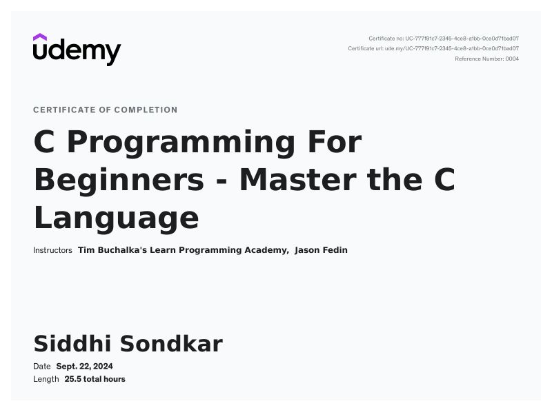 Siddhi Sondkar on LinkedIn: Pleased to share that I have completed a ... Siddhi Sondkar on LinkedIn: Pleased to share that I have completed a ...
