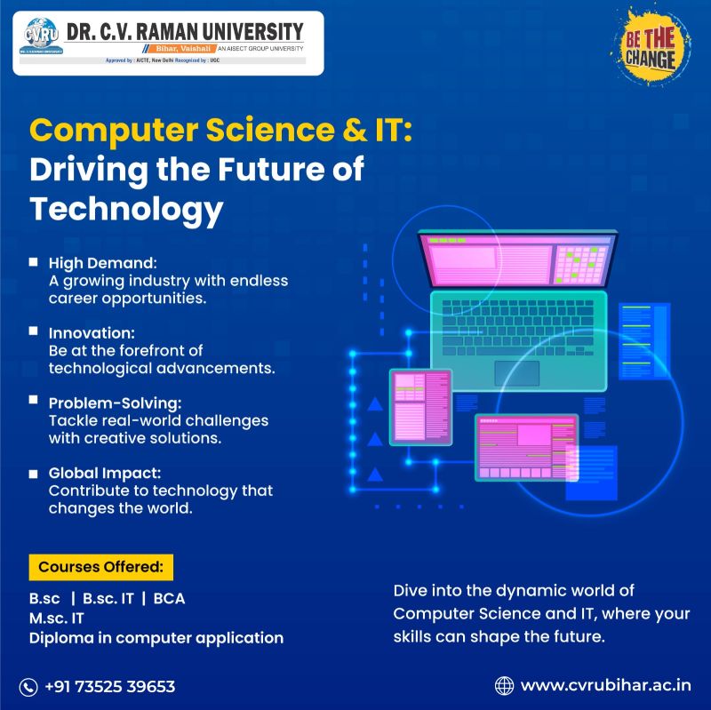 Dr CV Raman University, Vaishali on LinkedIn: #computerscience # ... Dr CV Raman University, Vaishali on LinkedIn: #computerscience # ...