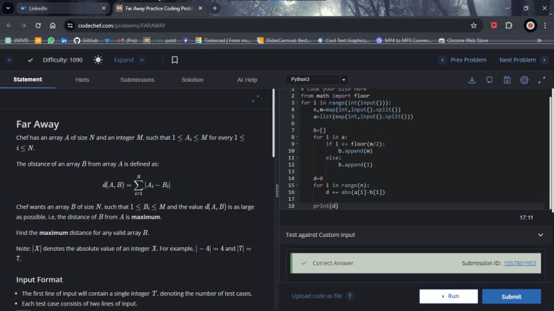 Aayush Talukdar on LinkedIn: #codechef #codingchallenge #pythoncoding # ... Aayush Talukdar on LinkedIn: #codechef #codingchallenge #pythoncoding # ...