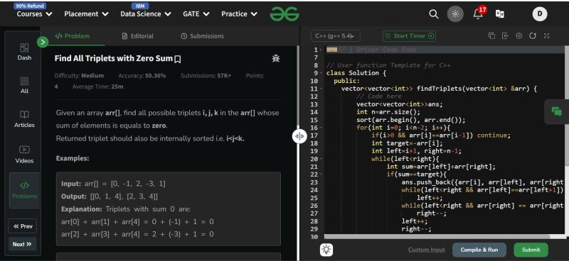#problemsolving #100daysofcode #consistency #gfg # ... #problemsolving #100daysofcode #consistency #gfg # ...