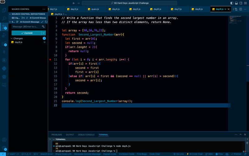 ADITYA KUMAR on LinkedIn: #javascript #codingchallenge #dsa #learntocode ADITYA KUMAR on LinkedIn: #javascript #codingchallenge #dsa #learntocode