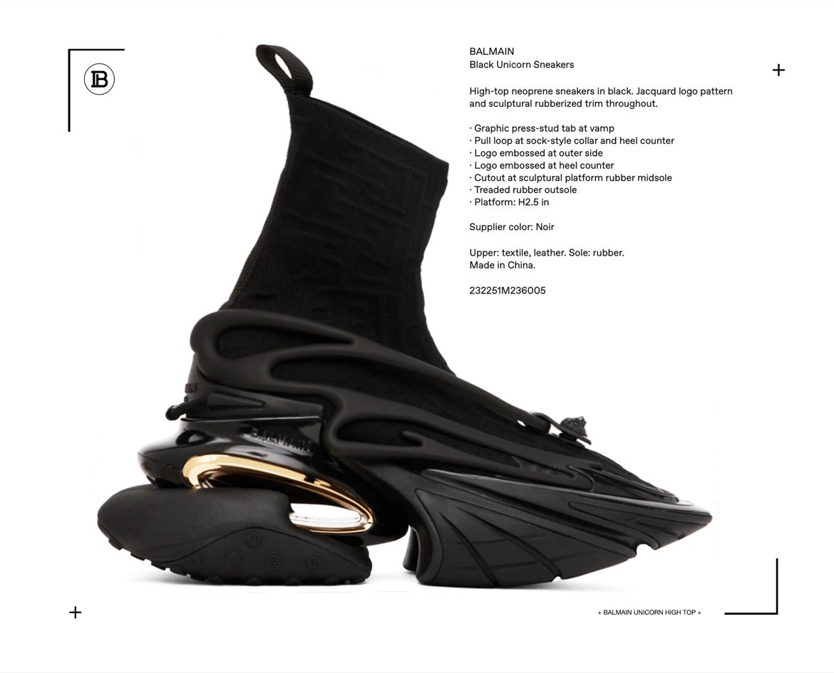 SAFA SAHIN on LinkedIn: #balmain #unicorn #hightop SAFA SAHIN on LinkedIn: #balmain #unicorn #hightop