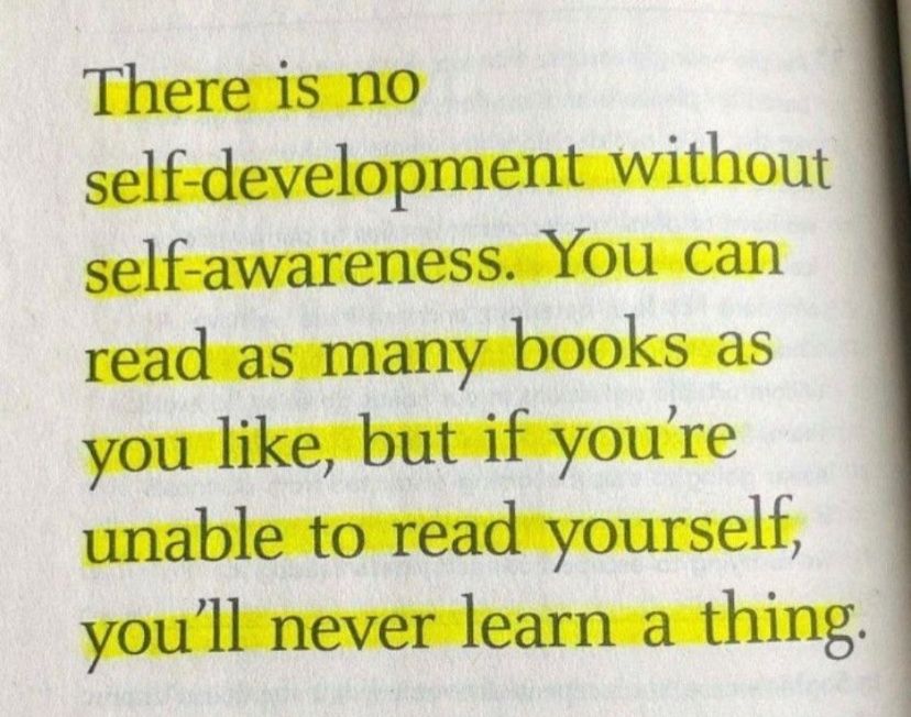 Hashi Ahmed on LinkedIn: Self awareness! Hashi Ahmed on LinkedIn: Self awareness!