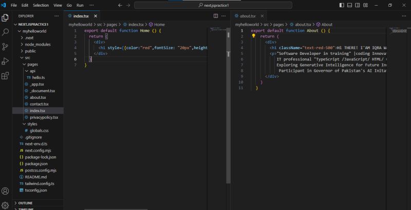 IQra Waqas on LinkedIn: #nextjs #webdevelopment #codingjourney # ... IQra Waqas on LinkedIn: #nextjs #webdevelopment #codingjourney # ...