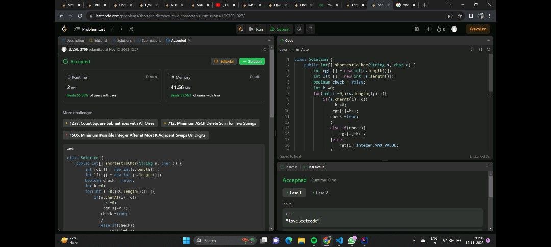 Ujval Rai on LinkedIn: Embarking on Day 58 of my LeetCode journey is a ... Ujval Rai on LinkedIn: Embarking on Day 58 of my LeetCode journey is a ...