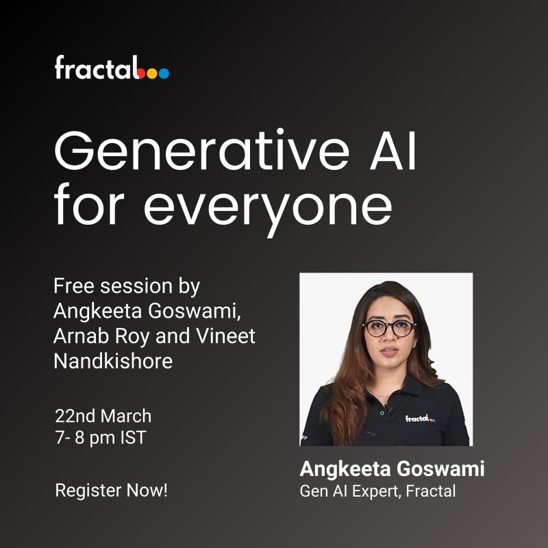Fractal on LinkedIn: #genai #generativeai #session #webinar Fractal on LinkedIn: #genai #generativeai #session #webinar