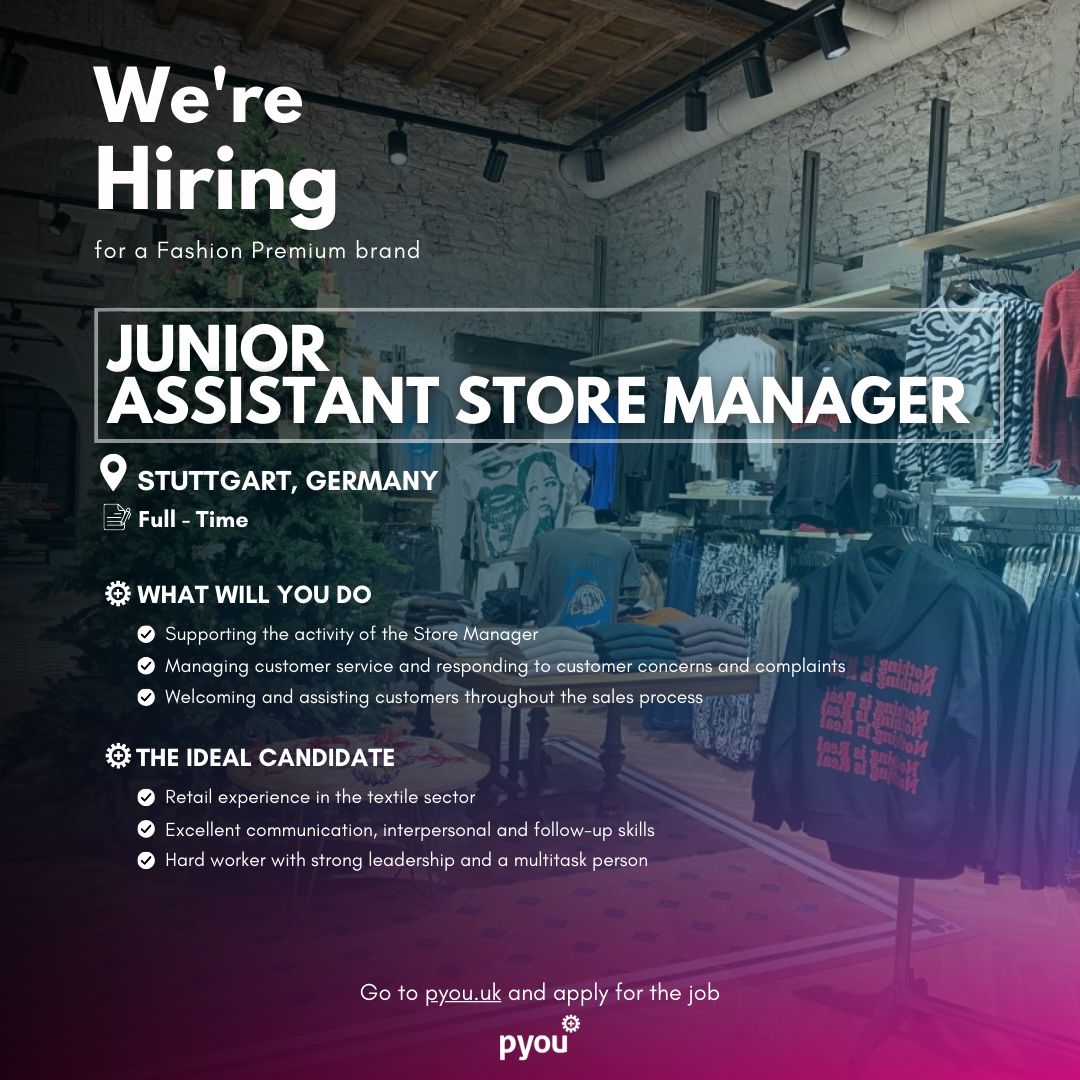 Pyou - Recruitment & HR Consulting on LinkedIn: #jobopportunity Pyou - Recruitment & HR Consulting on LinkedIn: #jobopportunity