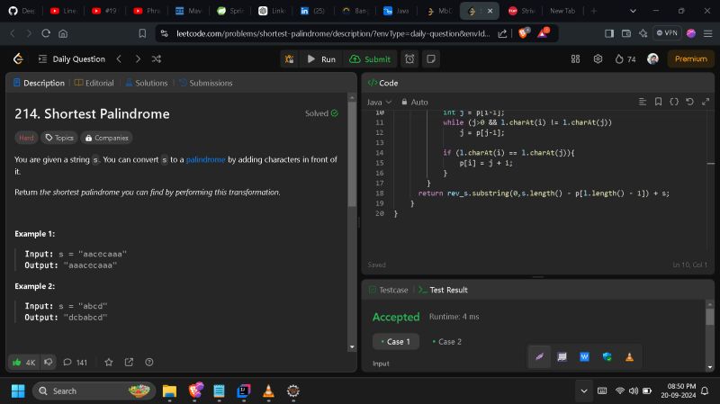 Deepak Kumar Singh on LinkedIn: #leetcodechallenge #codingjourney ... Deepak Kumar Singh on LinkedIn: #leetcodechallenge #codingjourney ...