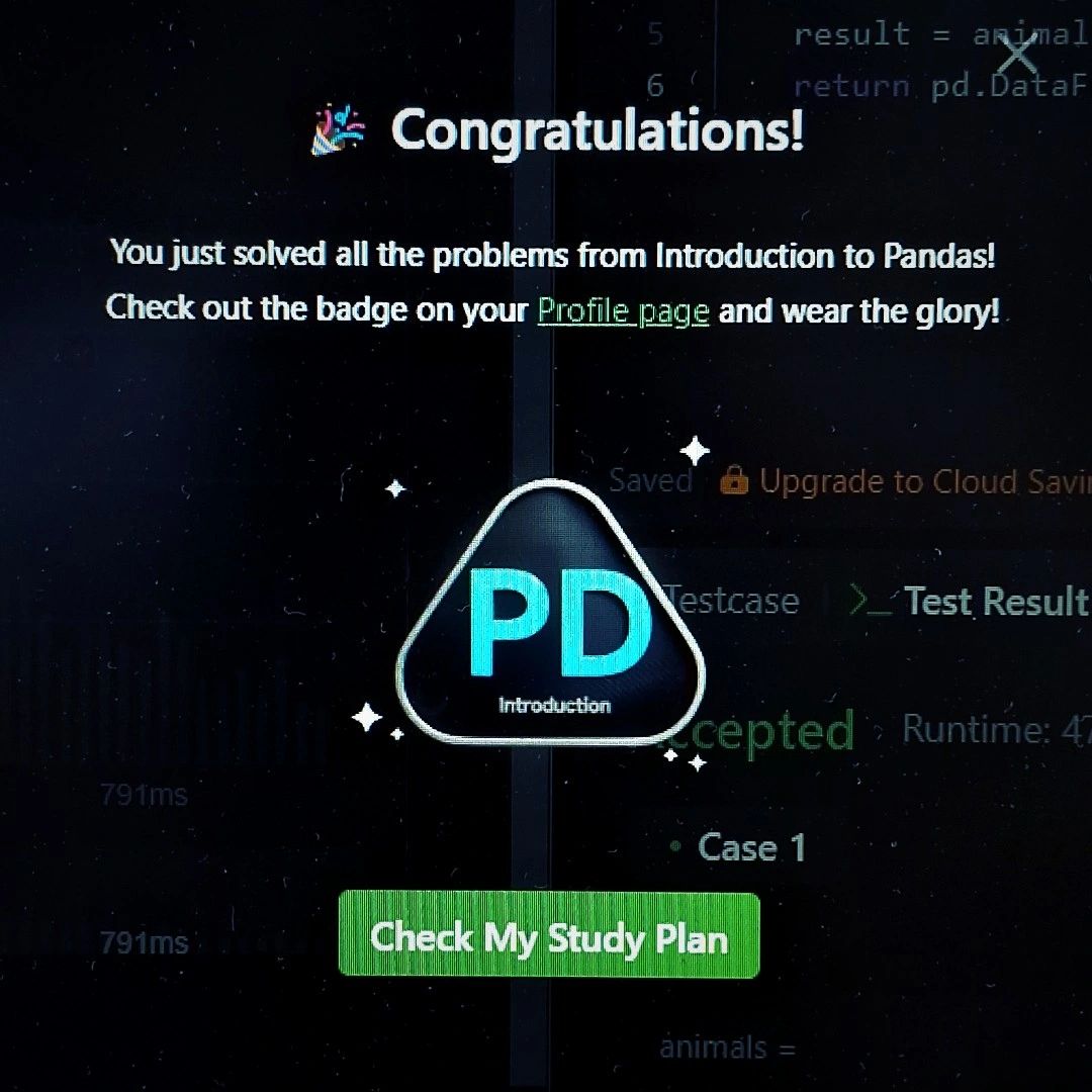 Sohal Dhavale on LinkedIn: #pandas #pandas #leetcode #dataanalysis #python Sohal Dhavale on LinkedIn: #pandas #pandas #leetcode #dataanalysis #python