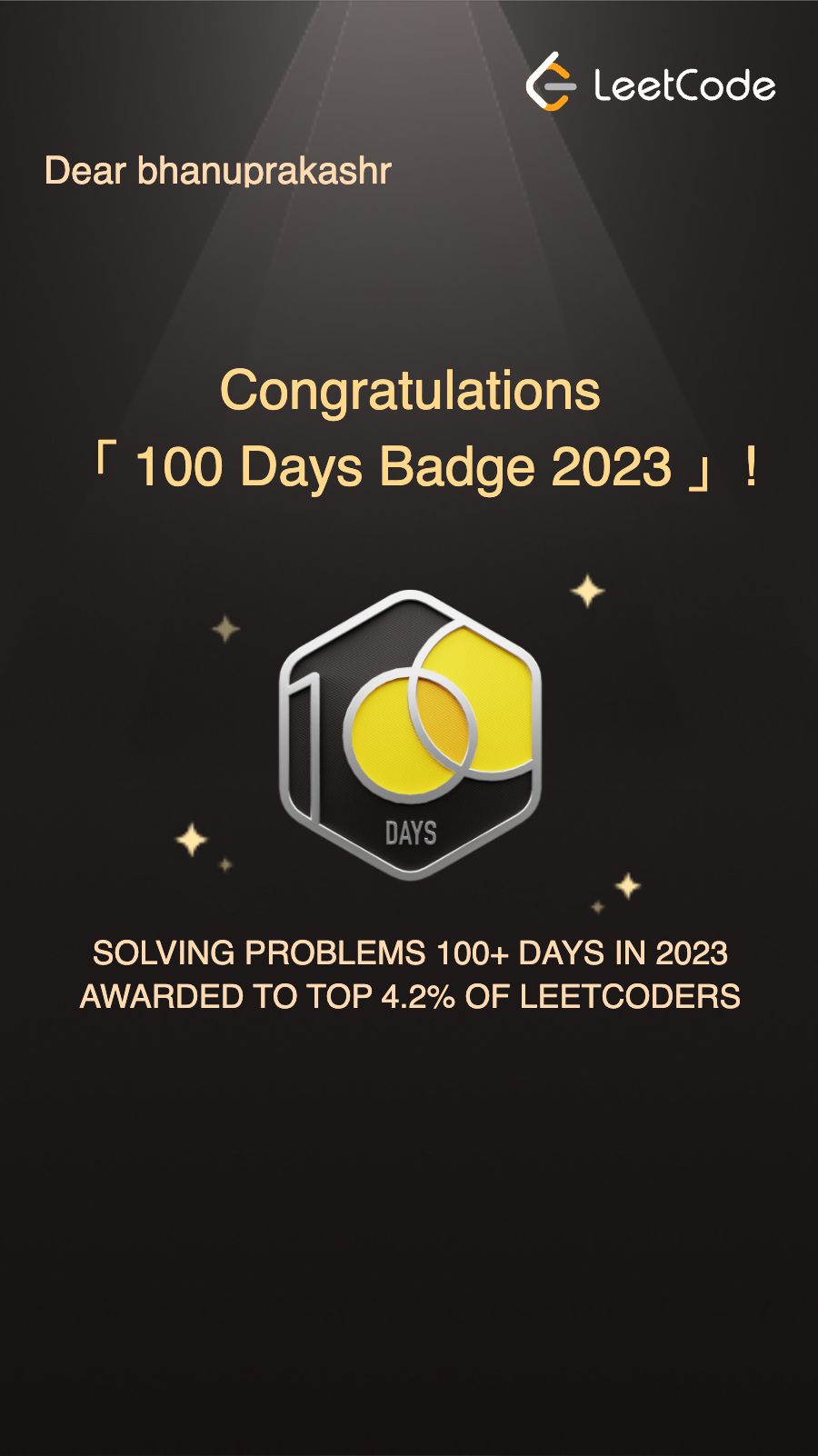 Bhanu Prakash R on LinkedIn: #leetcode #100daysofcode # ... Bhanu Prakash R on LinkedIn: #leetcode #100daysofcode # ...