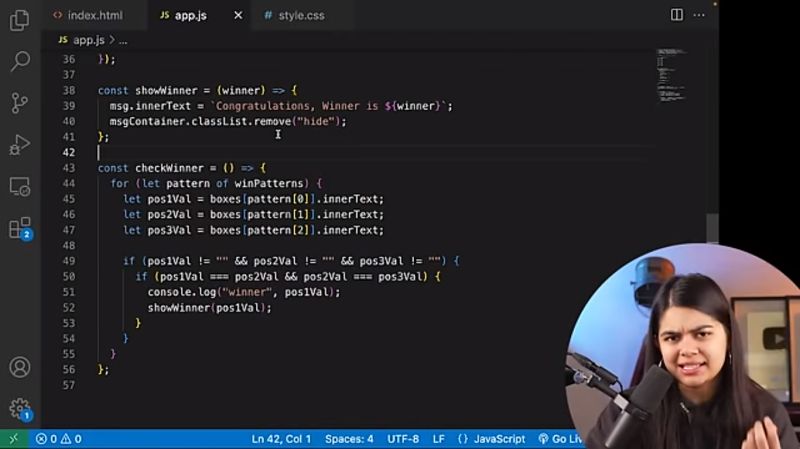 #javascript #html #css #tictactoe #webdevelopment #coding… | Prachi ... #javascript #html #css #tictactoe #webdevelopment #coding… | Prachi ...