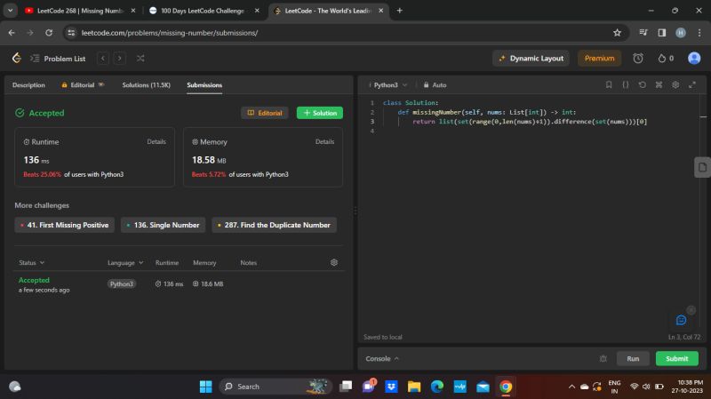 Himanshi Verma on LinkedIn: #dsawithedslash #100daysleetcodechallenge # ... Himanshi Verma on LinkedIn: #dsawithedslash #100daysleetcodechallenge # ...