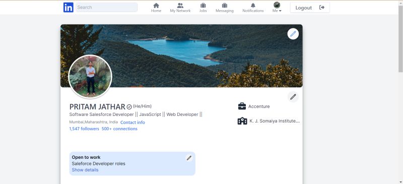 PRITAM JATHAR on LinkedIn: #nextjs #webdevelopment #projectshowcase # ... PRITAM JATHAR on LinkedIn: #nextjs #webdevelopment #projectshowcase # ...