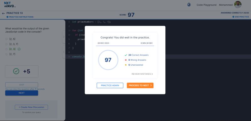 Mohammed Maaz on LinkedIn: #mcqs #javascript #rahulattulurisir # ... Mohammed Maaz on LinkedIn: #mcqs #javascript #rahulattulurisir # ...