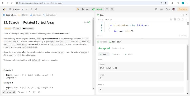 Aryan Raj on LinkedIn: #leetcode #problemsolving #binarysearch # ... Aryan Raj on LinkedIn: #leetcode #problemsolving #binarysearch # ...