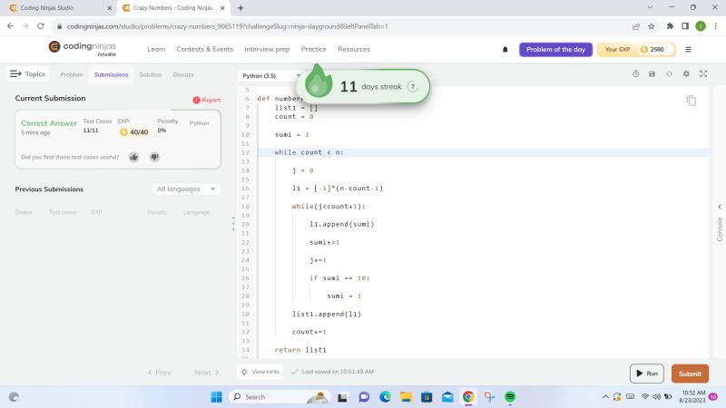 Ishan Ojha on LinkedIn: #day11 #ninjaslayground #codingninjasstudio # ... Ishan Ojha on LinkedIn: #day11 #ninjaslayground #codingninjasstudio # ...