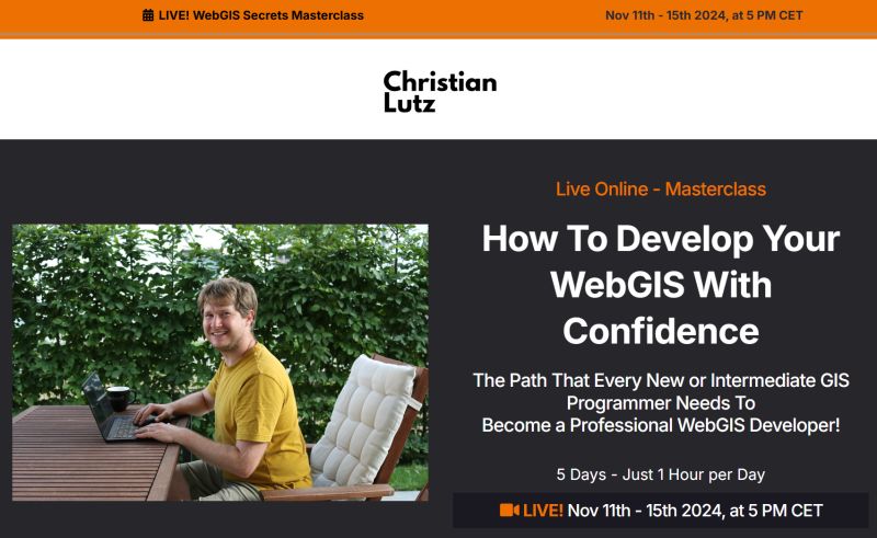 Christian Lutz on LinkedIn: #webgis #gis #webmapping #javascript #python Christian Lutz on LinkedIn: #webgis #gis #webmapping #javascript #python