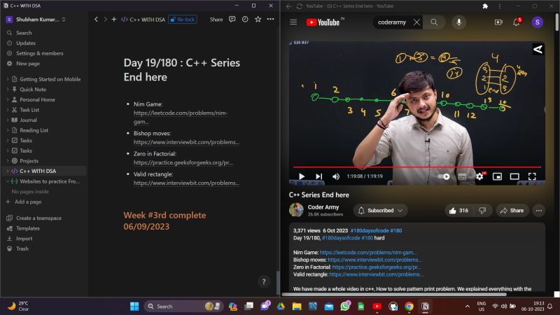 Making C++ with dsa playlist | Shubham Kumar Jha posted on the topic ... Making C++ with dsa playlist | Shubham Kumar Jha posted on the topic ...