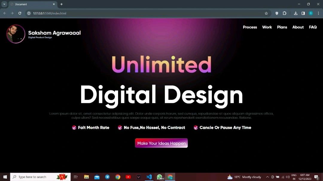 Saksham Agrawal on LinkedIn: #webdevelopment #html #css Saksham Agrawal on LinkedIn: #webdevelopment #html #css