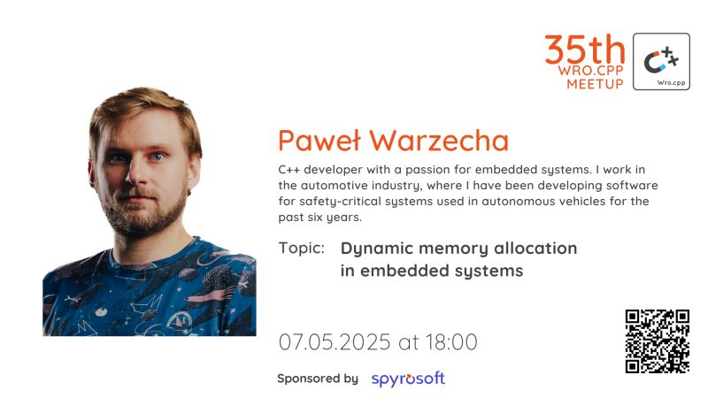 #cplusplus #embedded #wrocpp #meetup #networking #performance | Wro.cpp #cplusplus #embedded #wrocpp #meetup #networking #performance | Wro.cpp
