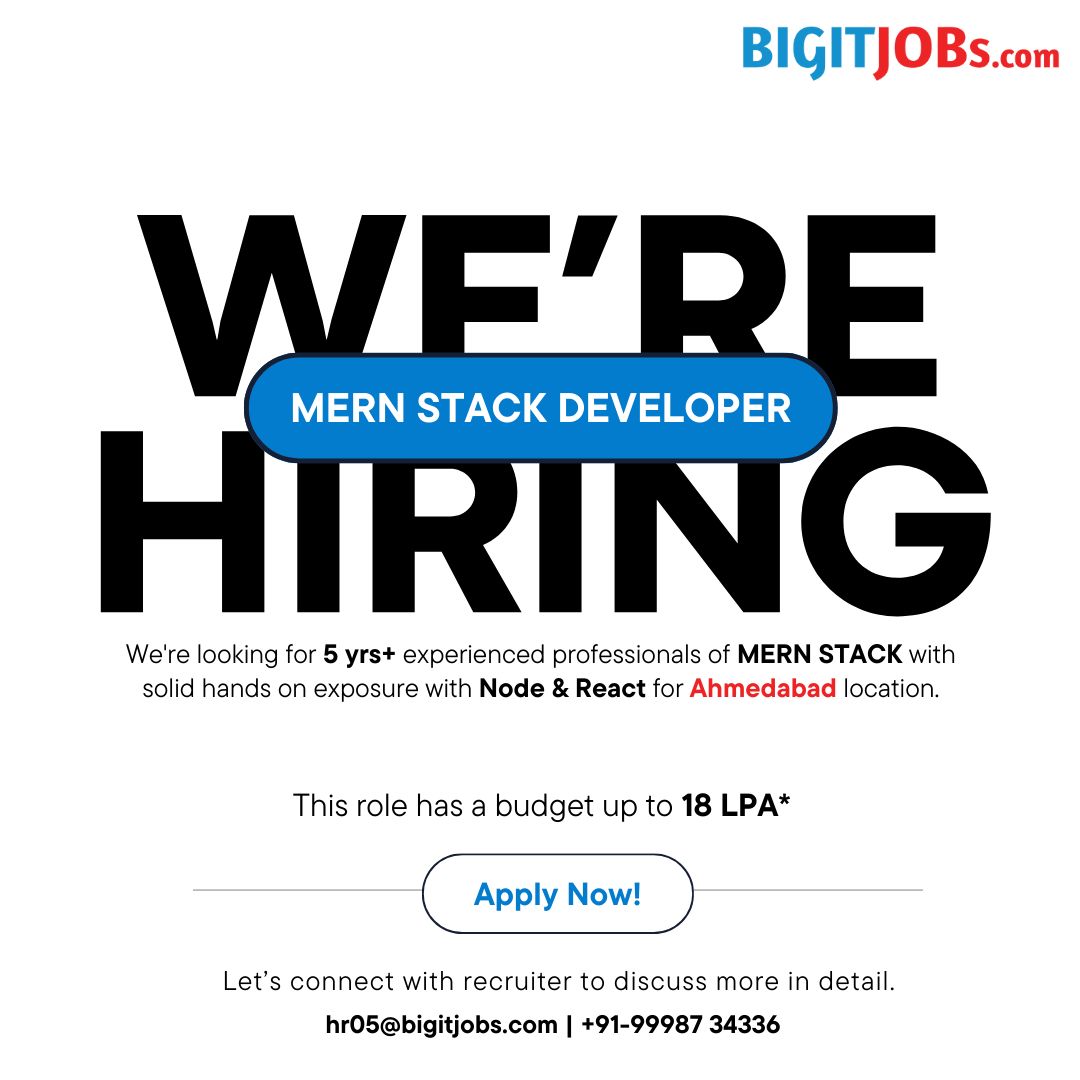 #fullstackdeveloper #reactjs #nodejs #reactjsdeveloper… | BIG IT JOBs #fullstackdeveloper #reactjs #nodejs #reactjsdeveloper… | BIG IT JOBs