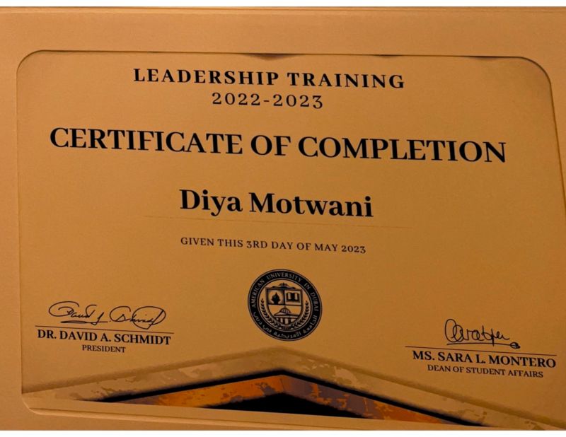 Diya Motwani on LinkedIn: I am very excited to announce that I have ... Diya Motwani on LinkedIn: I am very excited to announce that I have ...