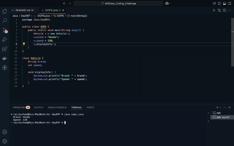 #365daysofcoding #java #oop #objectorientedprogramming #problemsolving ... #365daysofcoding #java #oop #objectorientedprogramming #problemsolving ...