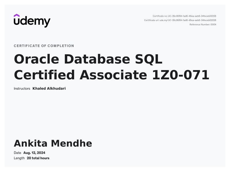 Ankita Mendhe on LinkedIn: Successfully completed Ankita Mendhe on LinkedIn: Successfully completed