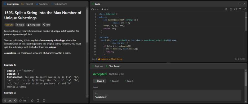 Vaaruni Sharma on LinkedIn: #drgviswanathan #100daysofcode #leetcode Vaaruni Sharma on LinkedIn: #drgviswanathan #100daysofcode #leetcode