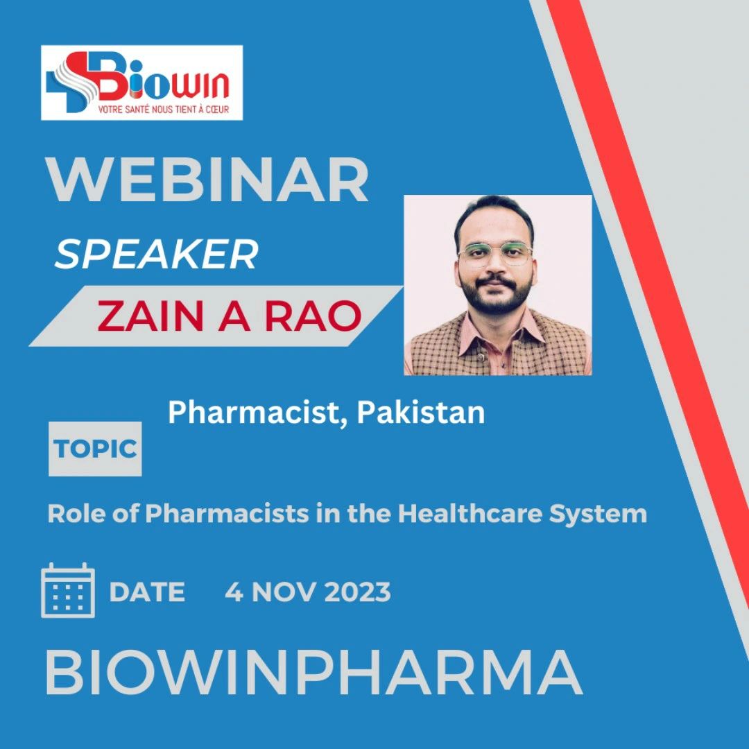 Zain Akram Rao on LinkedIn: Thank you BIOWINPHARMA team for your kind ... Zain Akram Rao on LinkedIn: Thank you BIOWINPHARMA team for your kind ...
