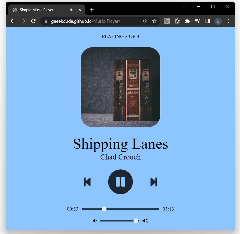 Prateek Kumar on LinkedIn: #musicplayer #webdevelopment #javascript # ... Prateek Kumar on LinkedIn: #musicplayer #webdevelopment #javascript # ...