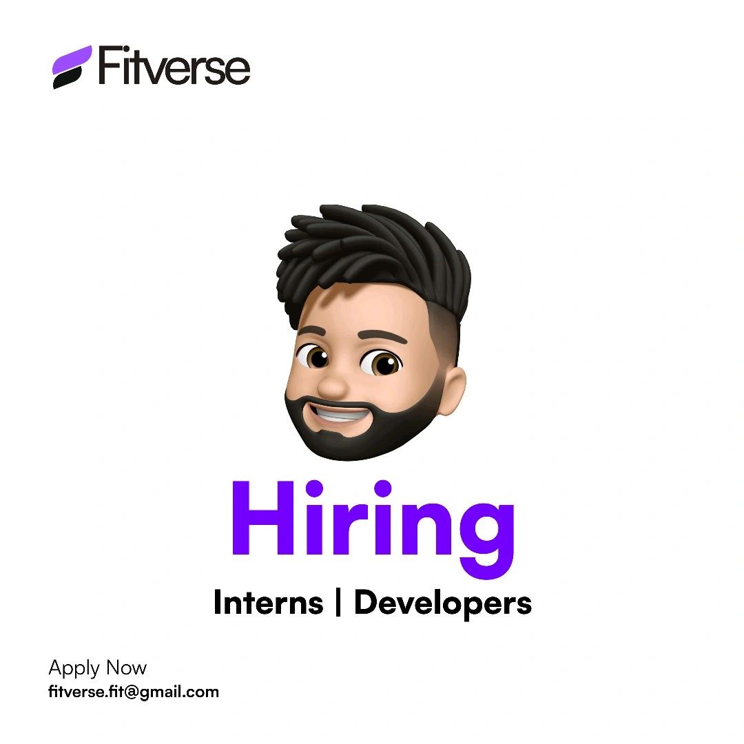 Fitverse on LinkedIn: #hiring #reactdeveloper #jobs #internship Fitverse on LinkedIn: #hiring #reactdeveloper #jobs #internship