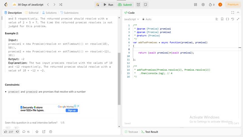 Jyoti Panchtilak on LinkedIn: #leetcode #javascriptchallenges ... Jyoti Panchtilak on LinkedIn: #leetcode #javascriptchallenges ...