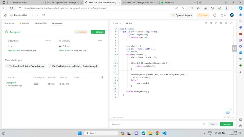 Raju Prajapati on LinkedIn: #dsawithedslash #100daysleetcodechallenge # ... Raju Prajapati on LinkedIn: #dsawithedslash #100daysleetcodechallenge # ...
