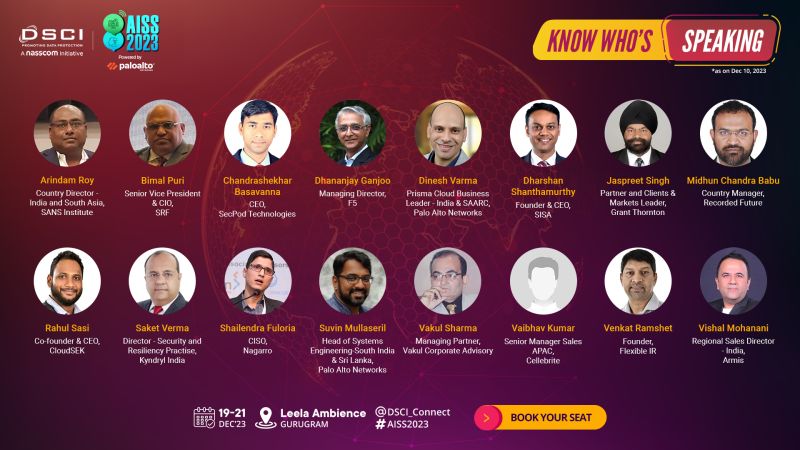 #aiss2023 #cybersecurity #dataprotection | Data Security Council of India #aiss2023 #cybersecurity #dataprotection | Data Security Council of India