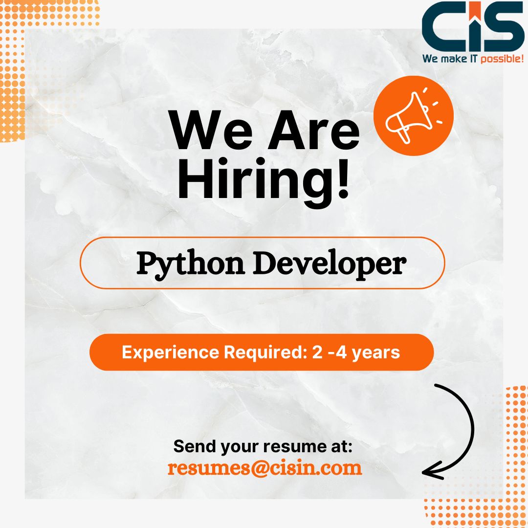 CIS HR Anu on LinkedIn: #python #pythondeveloper #django # ... CIS HR Anu on LinkedIn: #python #pythondeveloper #django # ...