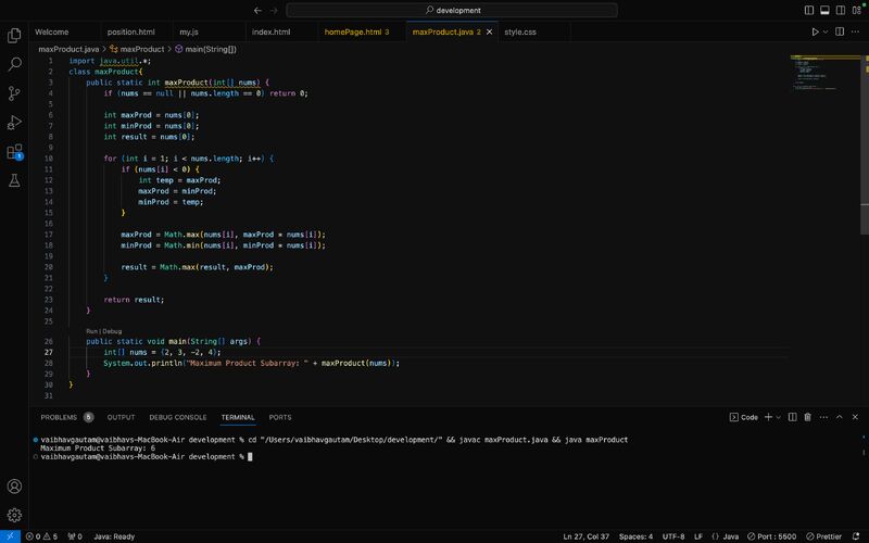 🚀 Day 26 of 90 Days Java DSA Challenge 🚀 🔥 Problem Statement: Given an ... 🚀 Day 26 of 90 Days Java DSA Challenge 🚀 🔥 Problem Statement: Given an ...
