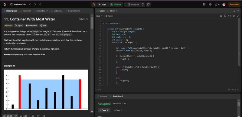 Vedant Bhoir on LinkedIn: #dsa #day4 #codingchallenge #problemsolving # ... Vedant Bhoir on LinkedIn: #dsa #day4 #codingchallenge #problemsolving # ...