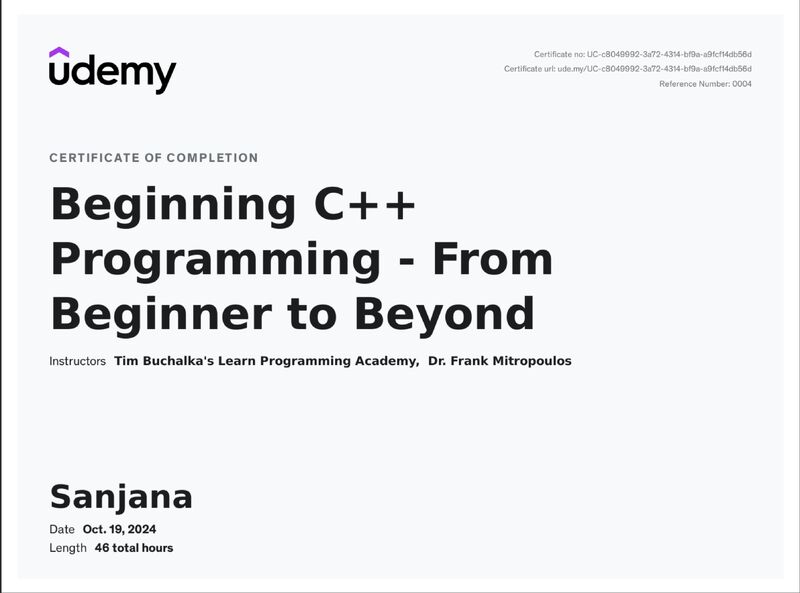 #cplusplus #udemy #aiml #programming #learning #skilldevelopment ... #cplusplus #udemy #aiml #programming #learning #skilldevelopment ...
