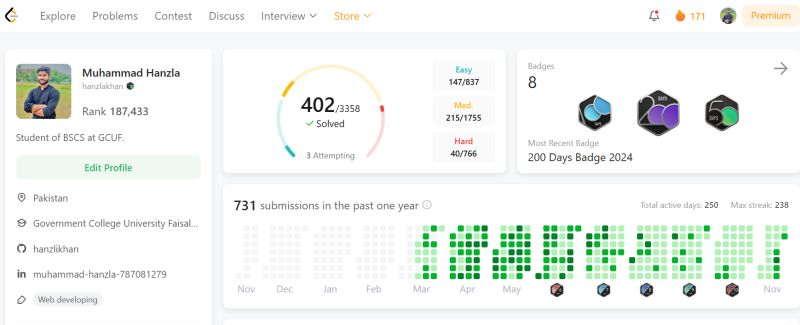 Muhammad Hanzla on LinkedIn: #leetcode #codingjourney #problemsolving # ... Muhammad Hanzla on LinkedIn: #leetcode #codingjourney #problemsolving # ...