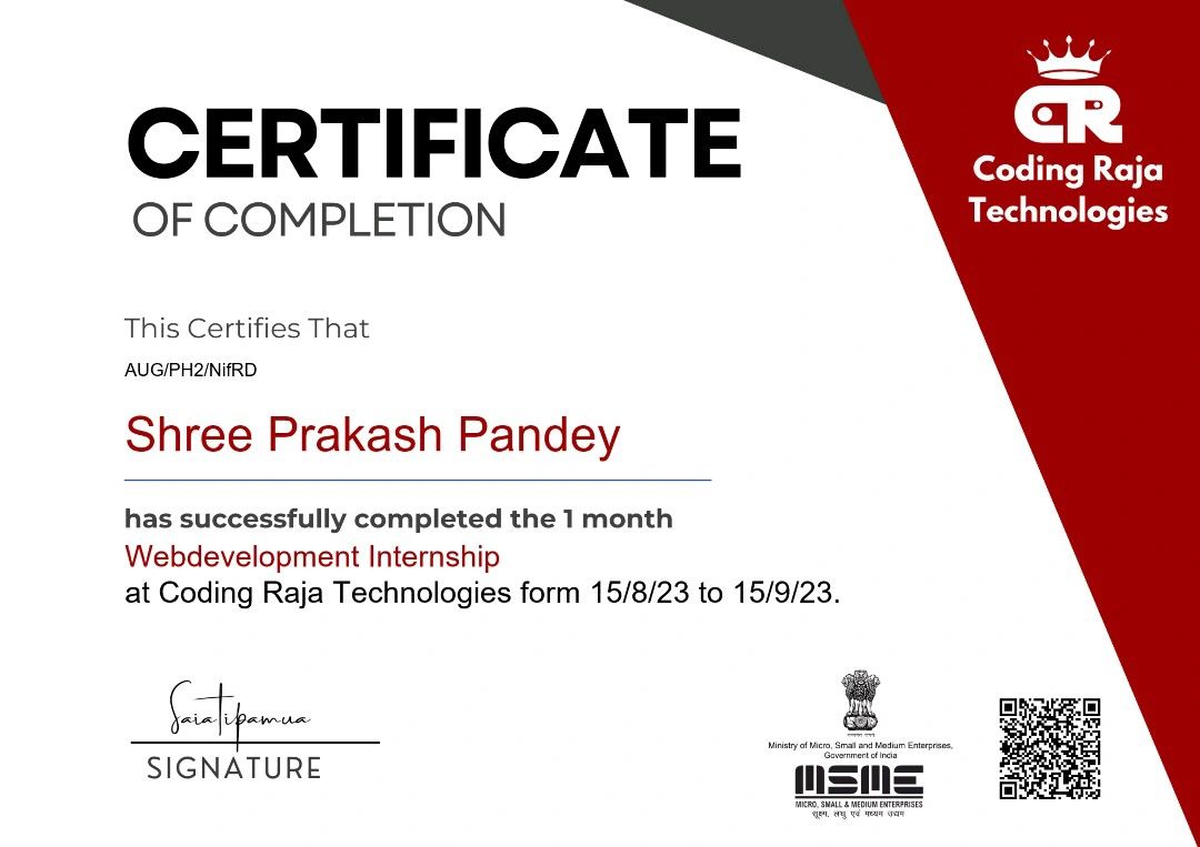Shree Prakash Pandey on LinkedIn: #thaankuuu Shree Prakash Pandey on LinkedIn: #thaankuuu