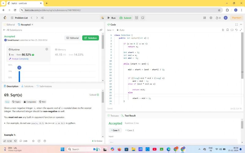 Sonali kumari on LinkedIn: #100dayscode #leetcode #problem # ... Sonali kumari on LinkedIn: #100dayscode #leetcode #problem # ...