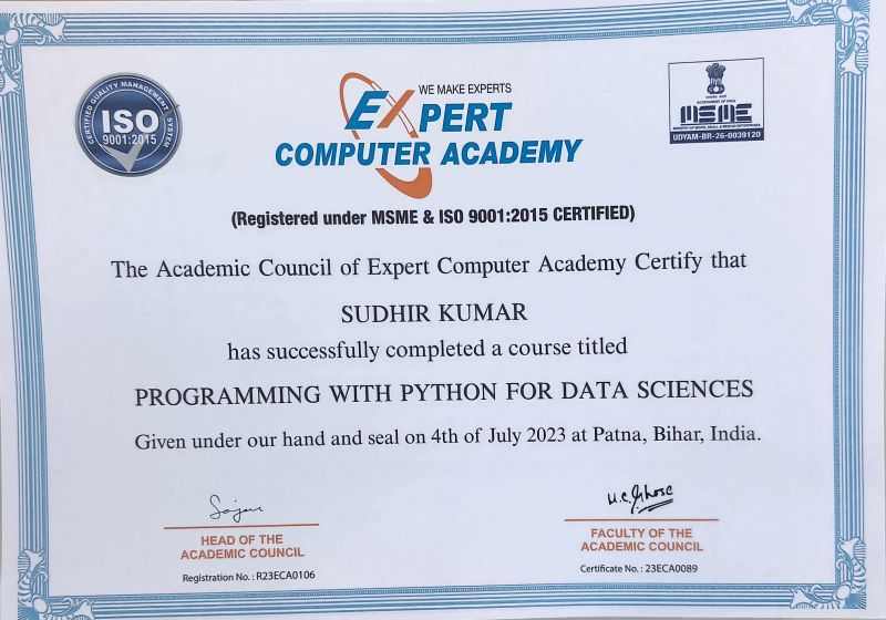 Sudhir Kumar on LinkedIn: #python #datascience #programming # ... Sudhir Kumar on LinkedIn: #python #datascience #programming # ...