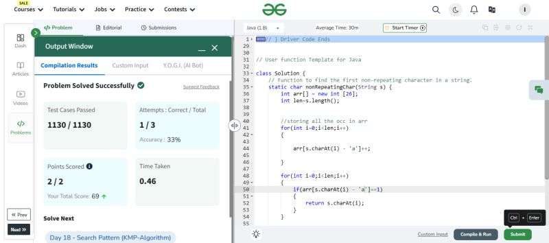 Ishwari Shekade on LinkedIn: #gfg160 #gfg160challenge #algorithms # ... Ishwari Shekade on LinkedIn: #gfg160 #gfg160challenge #algorithms # ...