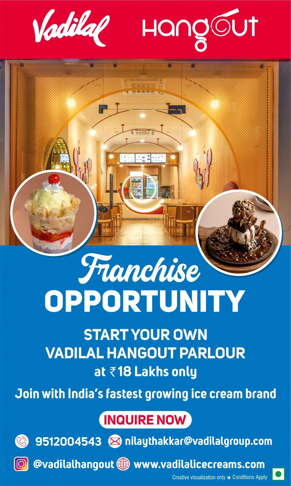 Nilay Thakkar on LinkedIn: Vadilal 1907 Give you Great Opportunity to ... Nilay Thakkar on LinkedIn: Vadilal 1907 Give you Great Opportunity to ...
