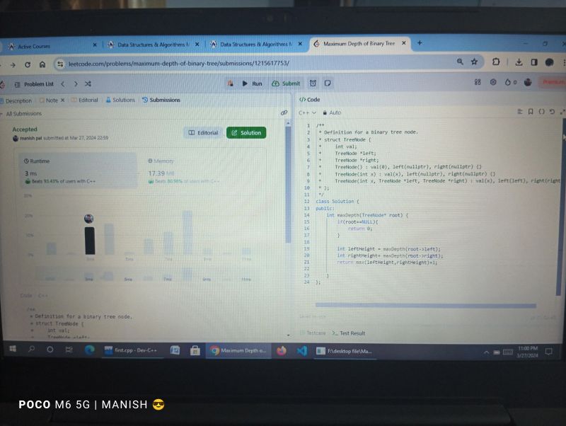 Manish Pal on LinkedIn: #codingpractice #leetcode #techskills #day6 ... Manish Pal on LinkedIn: #codingpractice #leetcode #techskills #day6 ...