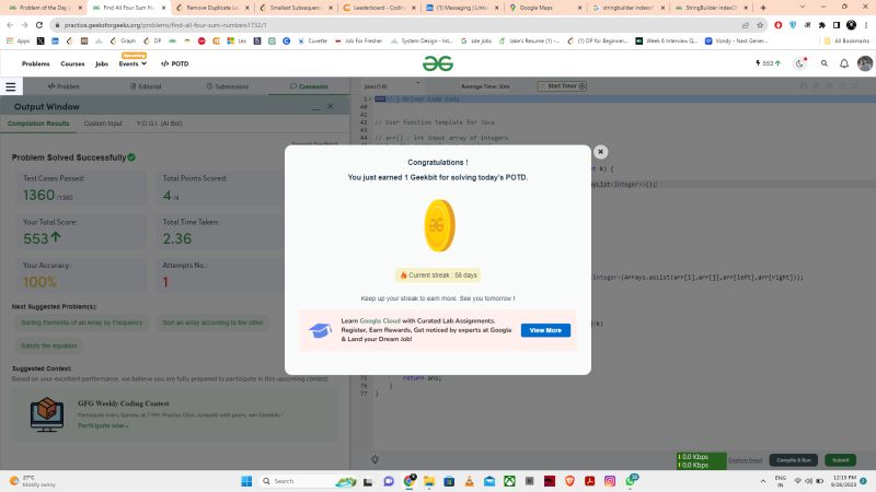 Sujal Sharma on LinkedIn: #365daysofcode #100daysofcode #dsa #java # ... Sujal Sharma on LinkedIn: #365daysofcode #100daysofcode #dsa #java # ...